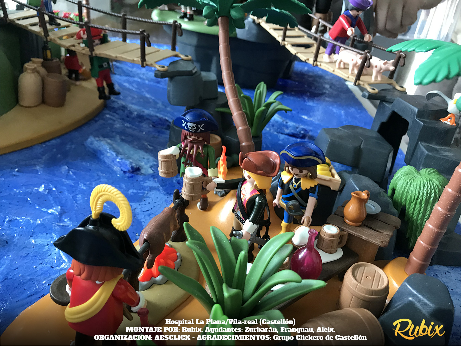🎯¡Piratas! - Diorama Playmobil Piratas - Montakekos.com